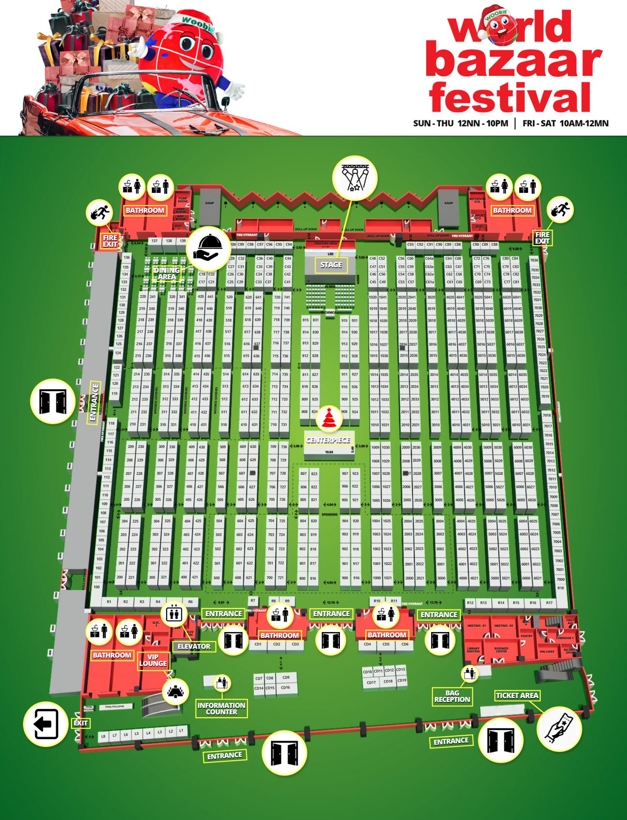 Floorplan | World Bazaar Festival